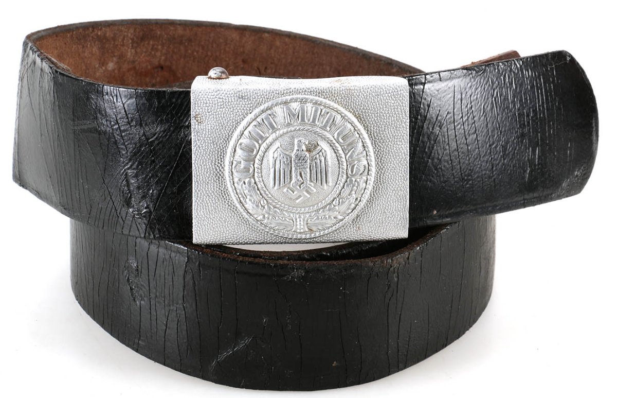 German WW2 Army EM/NCO's dress belt and buckle - German WW1-2 Belt ...