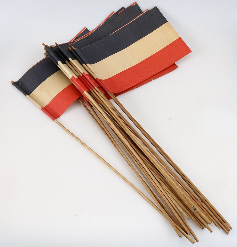 NSDAP/Weimar hand held parade flag - German WW1-2 Equipment and Misc ...
