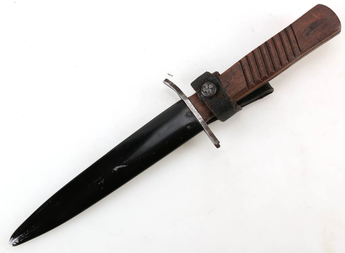 German WW1/WW2 close combat / fighting knife 'Demag' - German WW1-2 ...