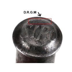 German WW2 SS Security Police SIPO Spring Steel Baton - German WW1-2 ...