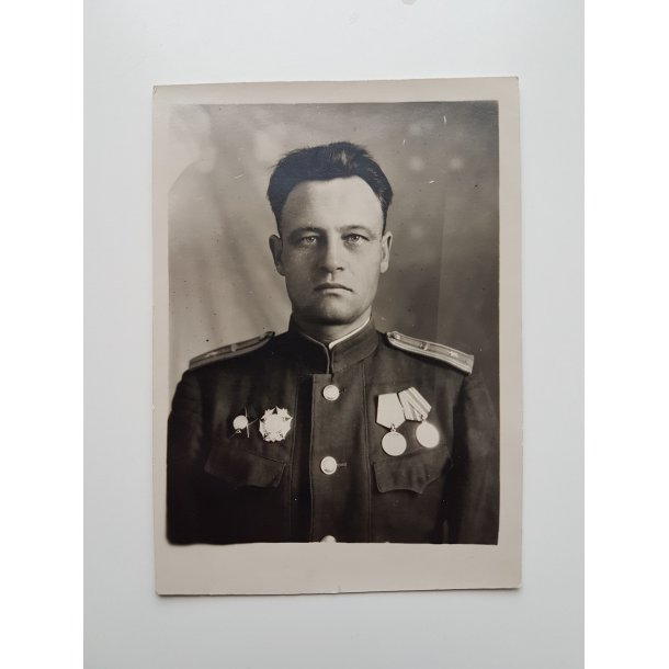 Soviet WWII portrait photo - Soviet and Russia - GreatMilitaria.com