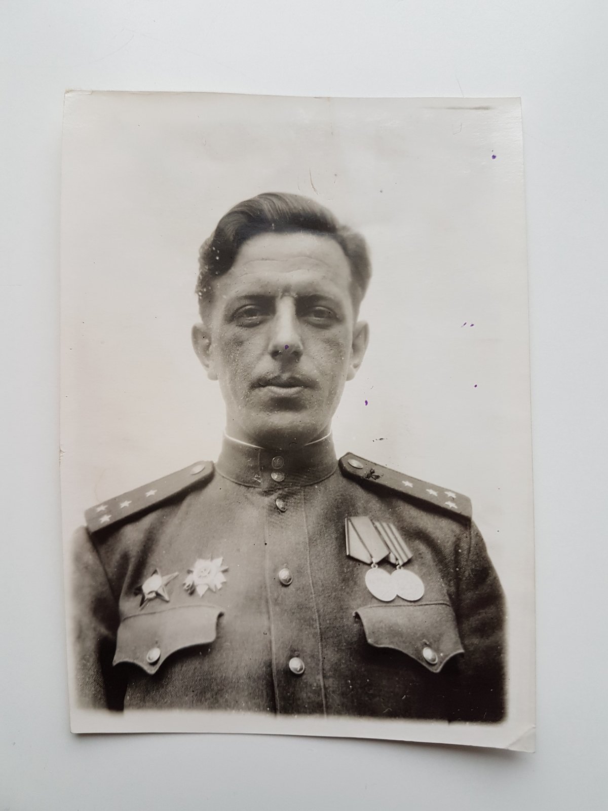 Soviet WWII portrait photo - Soviet and Russia - GreatMilitaria.com