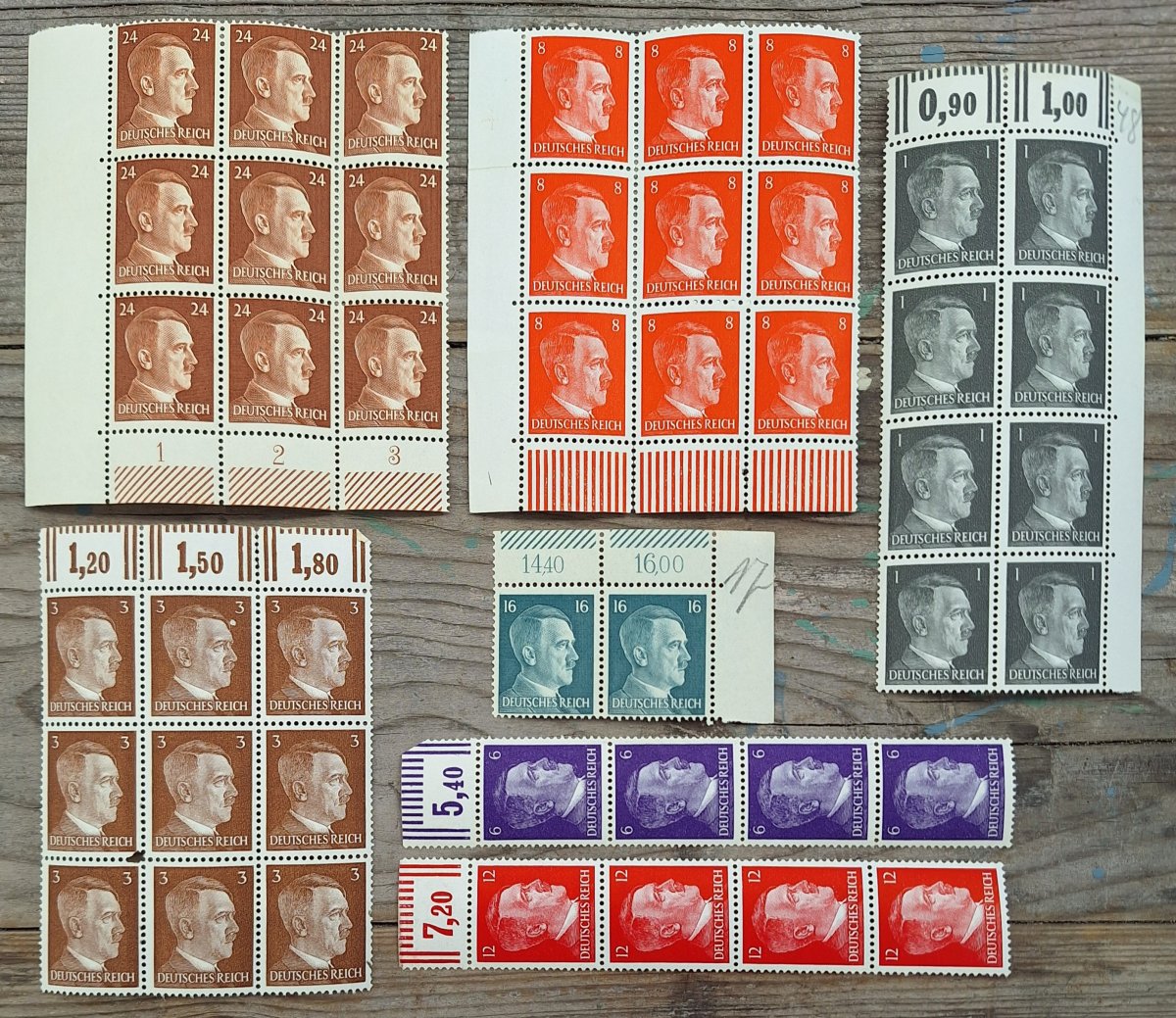 Postage stamps lot - AH - Documents, paper money and more ...