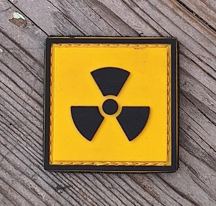 Russo-Ukrainian War: Russian PVC Morale patch "Nuclear" - Other ...