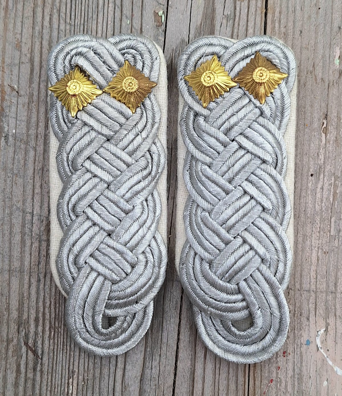 DDR, NVA Infantry Shoulder boards - Oberstleutnant - DDR Uniforms ...