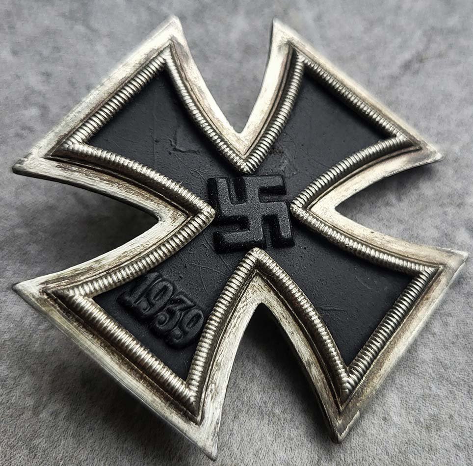 German WW2 Iron Cross first class 1939 - 'L/13' - German WW1-2 Iron ...