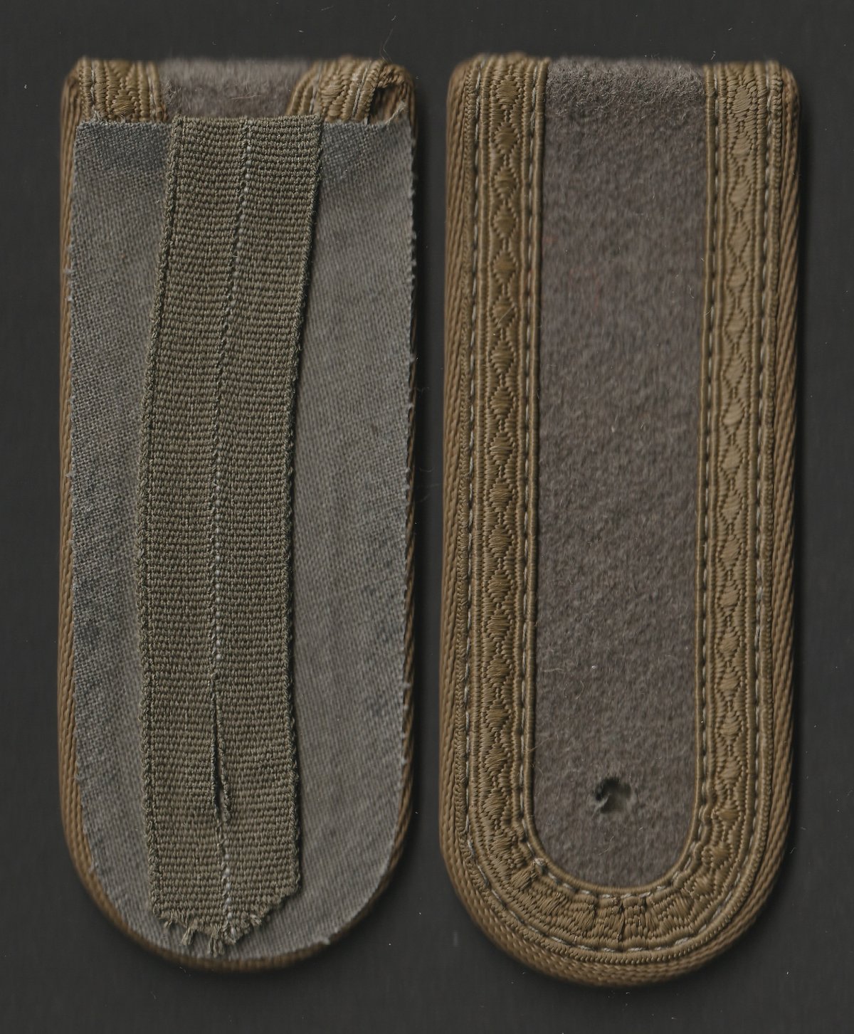 DDR, NVA Field uniform Shoulder boards - Unteroffizier - DDR Uniforms ...