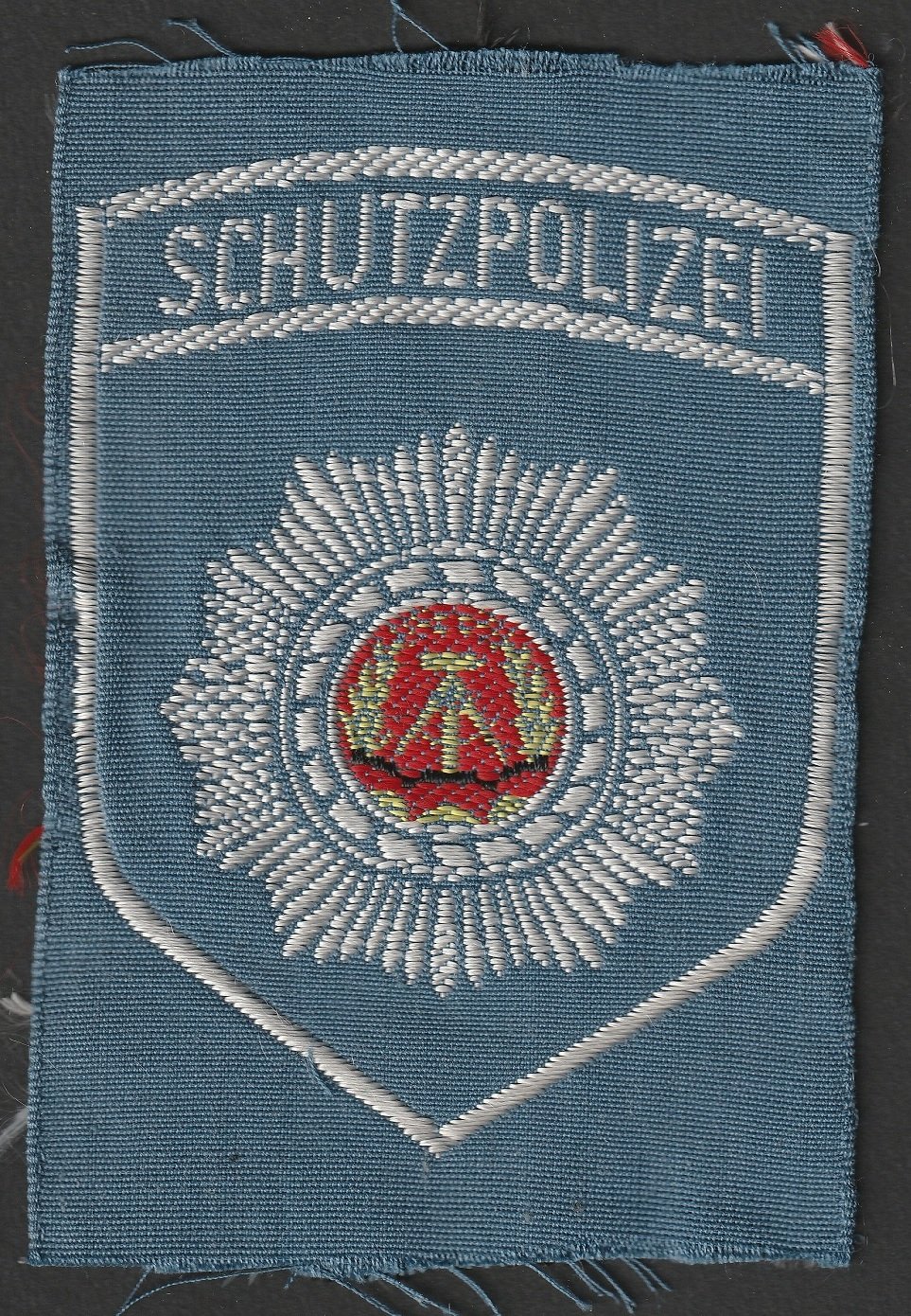 DDR, Transportpolizei Schutzpolizei Sleeve patch - DDR Uniforms ...