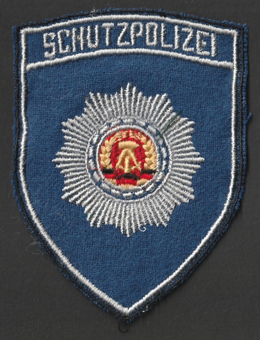 DDR, Transportpolizei Schutzpolizei Sleeve patch - DDR Uniforms ...