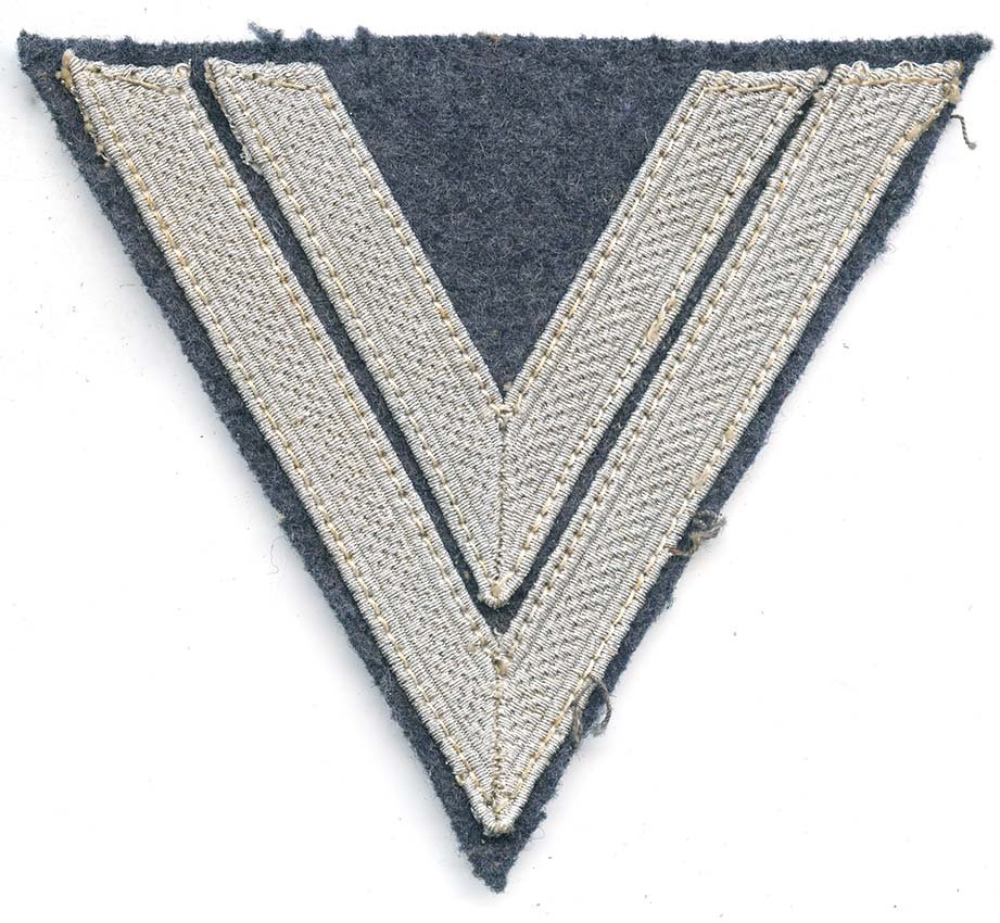 German WW2 Luftwaffe OberGefreiter's rank chevron - German WW1-2 Cloth ...