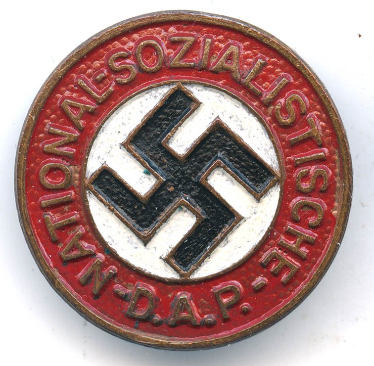 NSDAP member's badge - PROTOTYPE? - German WW1-2 Tinnies and small ...