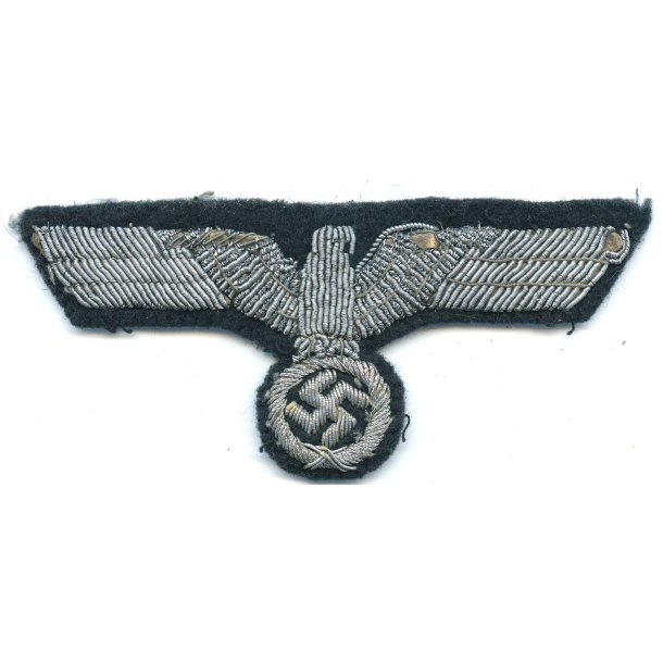 German WW2 Army officer's breast eagle - German WW1-2 Cloth insignia ...