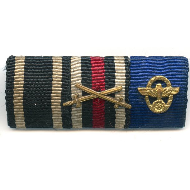 German WW1/2 3-place ribbon bar - German WW1-2 Awards - GreatMilitaria.com