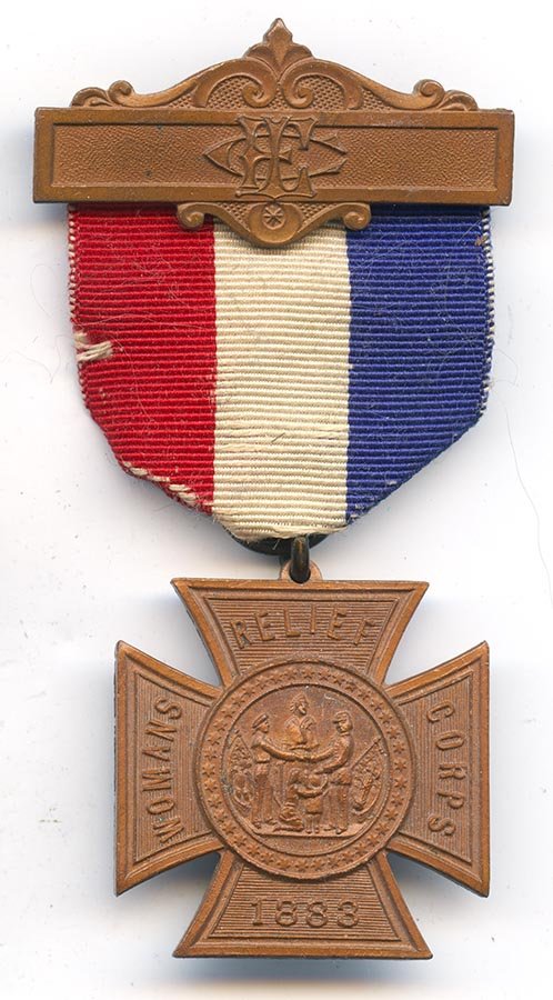 US civil war National Women’s Relief Corps Medal 1883 Auxiliary to the ...