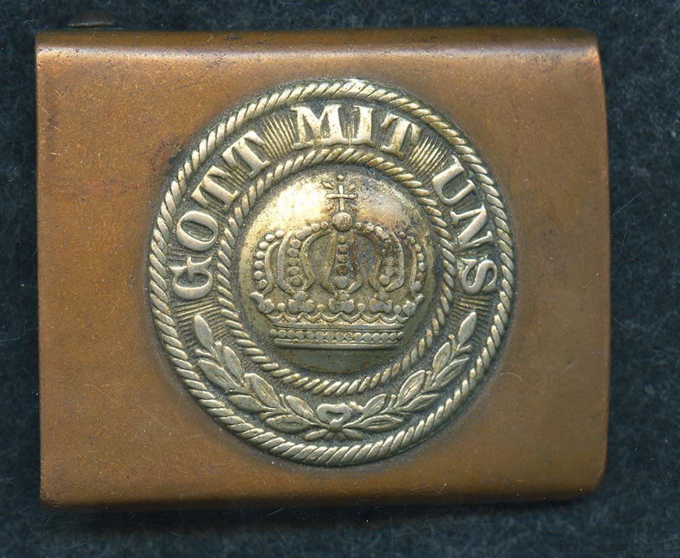German WW1 Prussian 'Gott mit Uns' belt buckle - German WW1-2 Belt ...