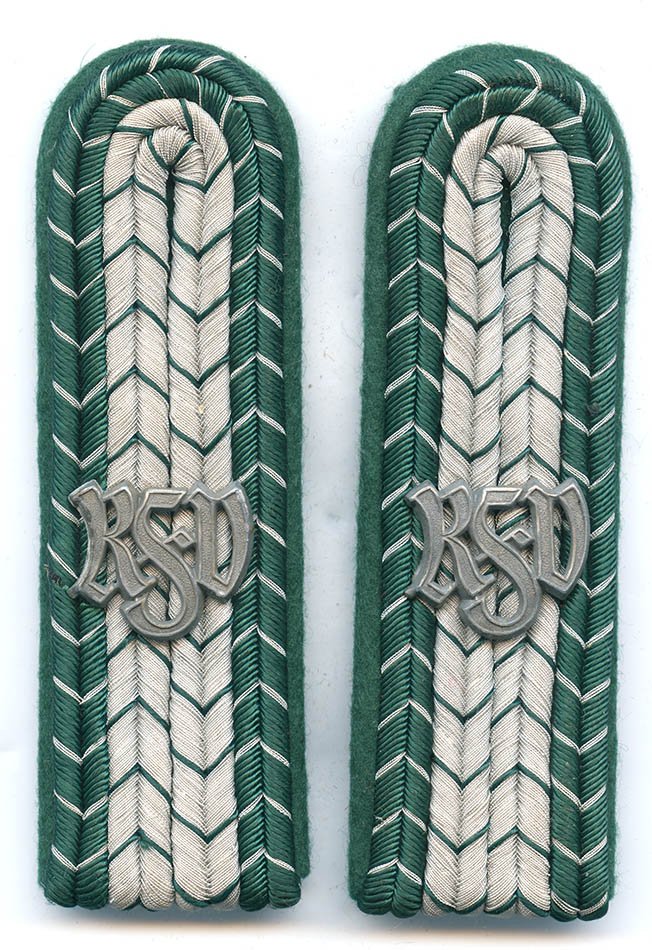 German WW2 Customs Zollbetriebsassistent's shoulder boards - German WW1 ...